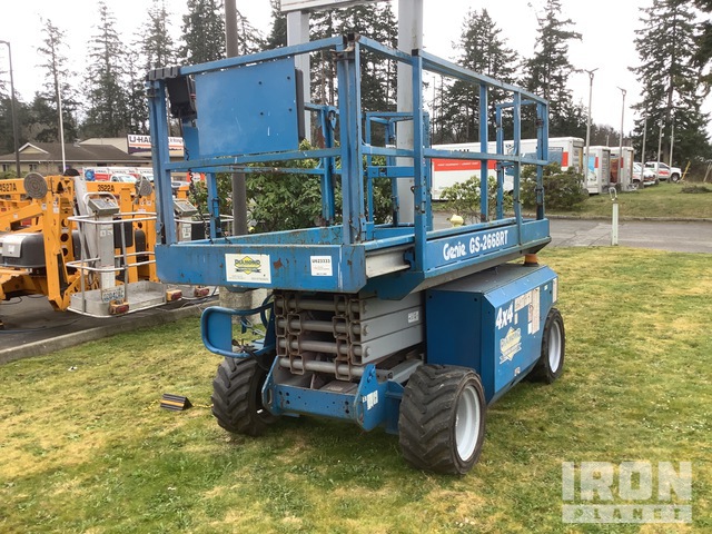 2005 Genie GS-2668 Dual Fuel 4x4 Scissor Lift in OAK HARBOR, Washington ...