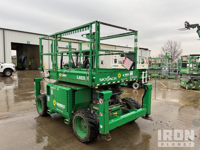 2019 Skyjack SJ6826RT Dual Fuel 4x4 Scissor Lift in North Kansas City ...