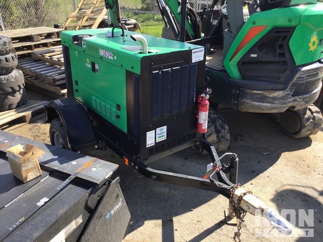 2015 Miller Big Blue 400 Pro Mobile Multi-Process Engine Driven Welder ...