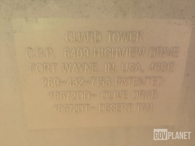 Surplus Creative Building Products 9672DT Portable Guard Tower in ...