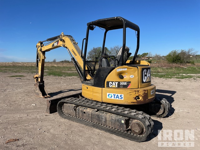 2013 Cat 305E CR Mini Excavator in Jarrell, Texas, United States ...