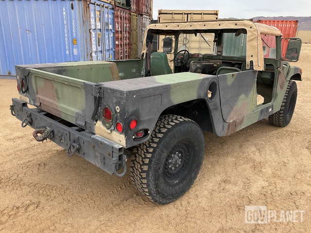 Surplus 1994 AM General M1097A1 HMMWV 2 Door Soft Top w/Truck Body in ...