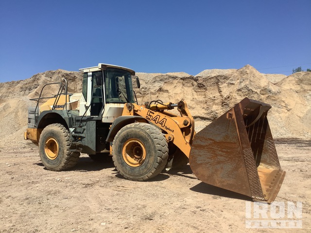 2006 Liebherr 544 Wheel Loader in Raleigh, North Carolina, United ...