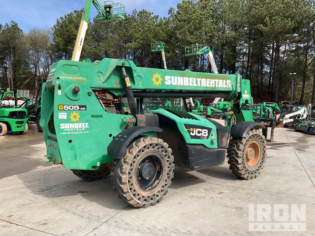 2014 JCB 509-42 Telehandler in Mooresville, North Carolina, United ...