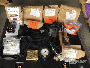 Surplus (8) Liquid Sight Indicators, (4) Luggage Bags & Assorted Items ...