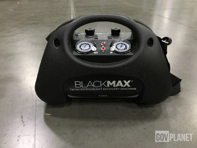 Surplus CPS Black Max TR700 Refrigerant Recovery Machine in ...