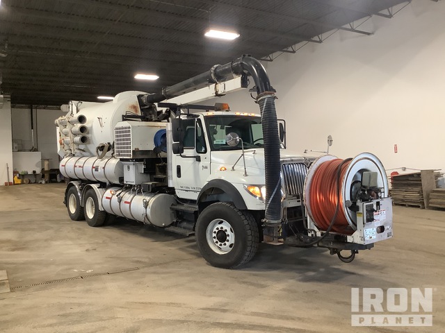 Vactor 2115-J6 on 2005 International 7600 6x4 Hydro Vac Truck Vacuum ...