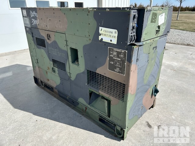 2008 OFNW8 MEP 806B 60 kW Skid-Mounted Generator Set in Plymouth ...