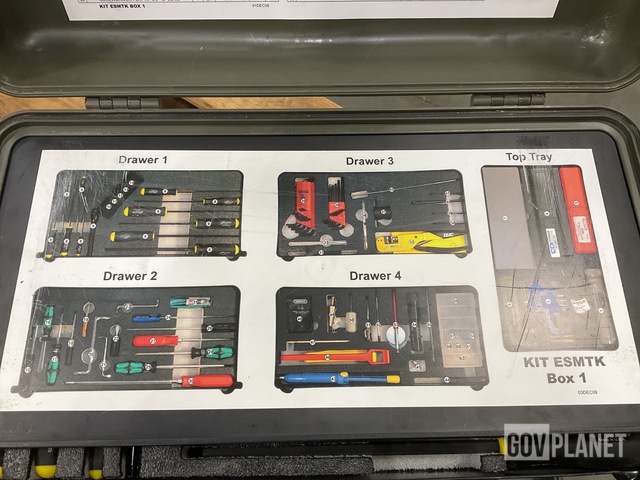 Surplus Kippertool KIT ESMTK Electronic Maintenance System Tool Kit in ...