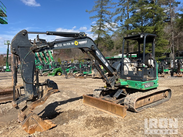 2014 John Deere 50G Mini Excavator in Asheville, North Carolina, United ...
