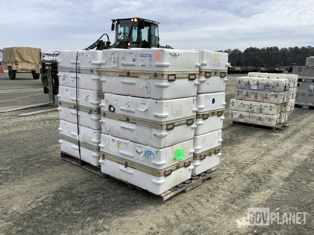 Surplus (12) Naval Inventory 15450-700 Storage Cases in Butner, North ...