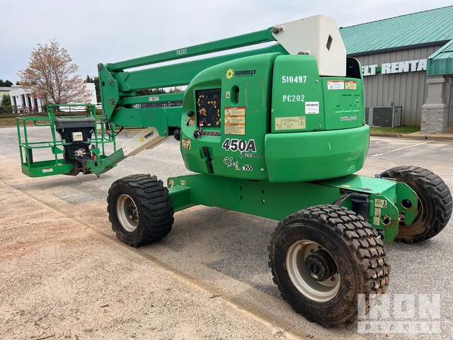 2013 JLG 450A 4WD Diesel Articulating Boom Lift in Anderson, South ...