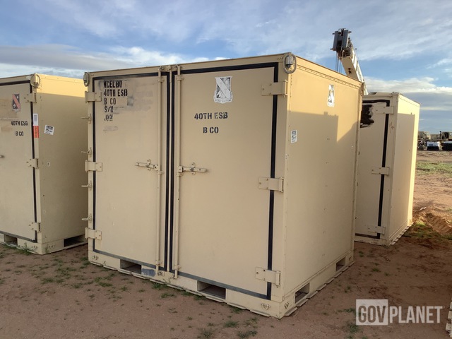 Surplus AAR Mobility Systems ISU 90 EO Storage Container in Red Rock ...