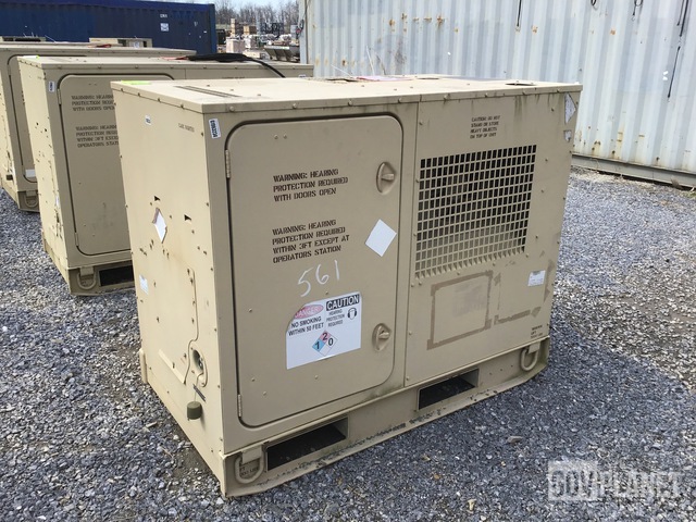 Surplus Cummins Power Generation MEP-1050 15kW Generator Set in ...