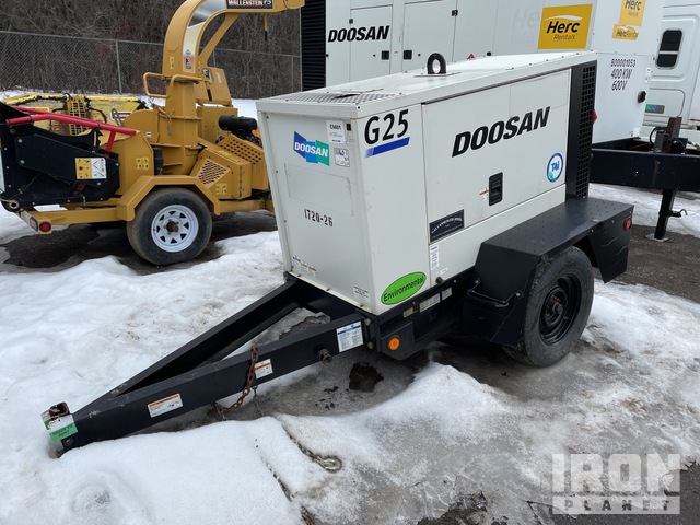 2015 Doosan G25 Mobile Generator Set in Bolton, Ontario, Canada ...
