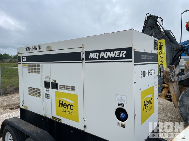 2016 Multiquip DCA-70SSIU4F 56 kW Mobile Generator Set in Sulphur ...