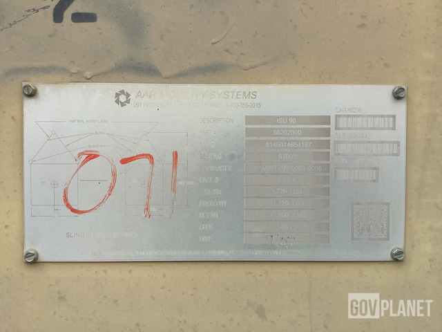 Surplus (2) AAR Mobility ISU 90 Storage Containers in Red Rock, Arizona ...