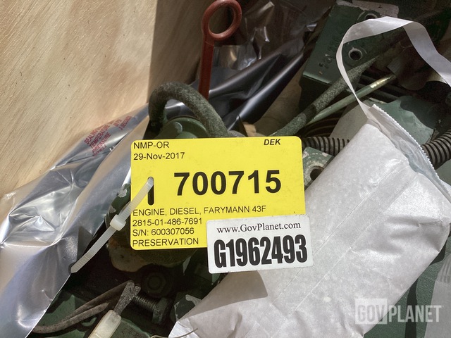 Surplus (10) Farymann Diesel Engines in Chambersburg, Pennsylvania ...