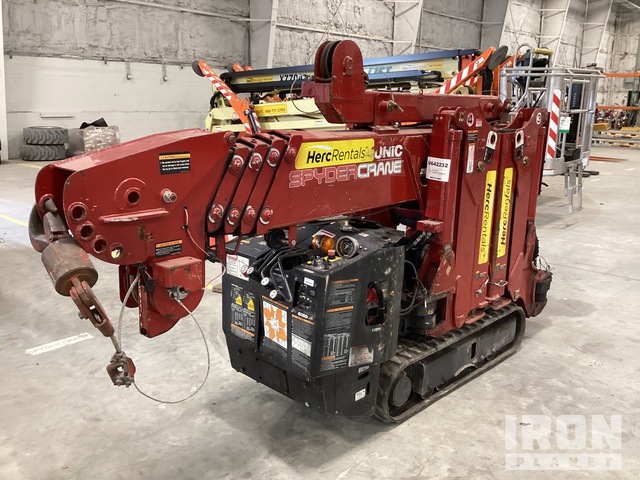 2017 Furukawa Unic URW295CP1U Spyder Crane 6450 lb Telescopic Crawler ...
