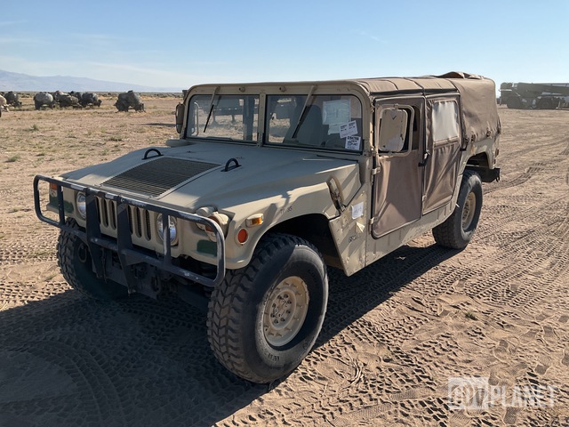 Surplus 2007 AM General M1097A2 HMMWV 4 Door Soft Top w/Truck Body in ...