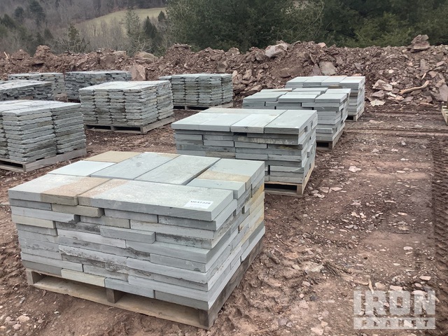 Quantity of (4) Pallets of 2 in Bluestone Flagstone in Stevensville ...