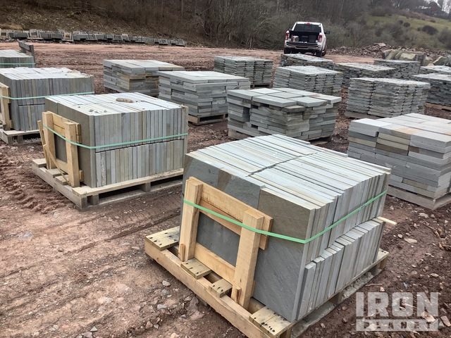 Quantity of (4) Pallets of 12 in x 18 in x 1.5 in Variegated Thermal ...