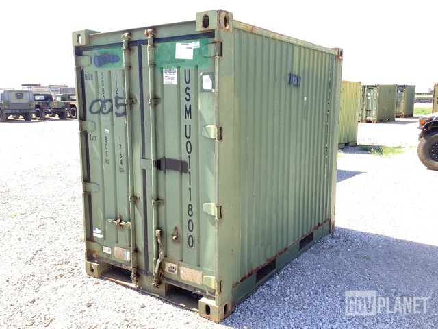 Surplus Charleston Marine CMCI 115A Quadcon Storage Container in ...