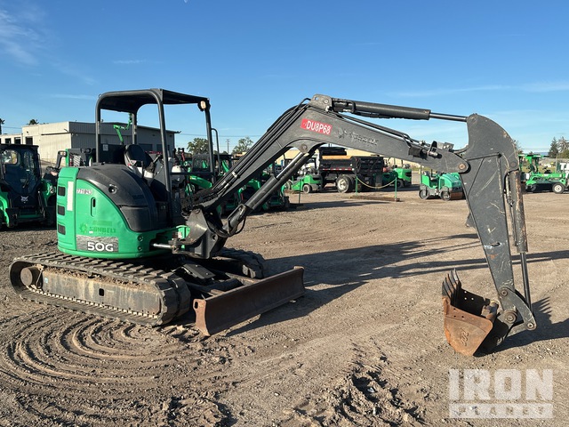 2015 John Deere 50G Mini Excavator in Ceres, California, United States ...