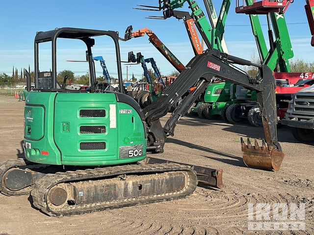 2015 John Deere 50G Mini Excavator in Ceres, California, United States ...