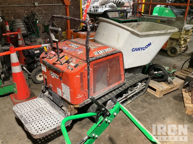 2018 Canycom SC-75 Walk-Behind Swivel Mini Concrete Buggy (Inoperable ...
