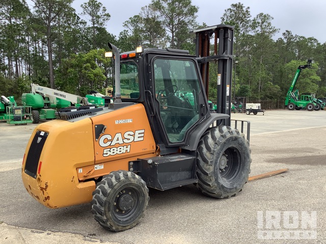 2019 Case 588H 8000 lb 4x4 Rough Terrain Forklift in GULFPORT ...