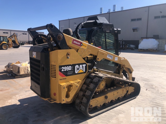 2017 Cat 299D2XHP Two-Speed High Flow Compact Track Loader in ...