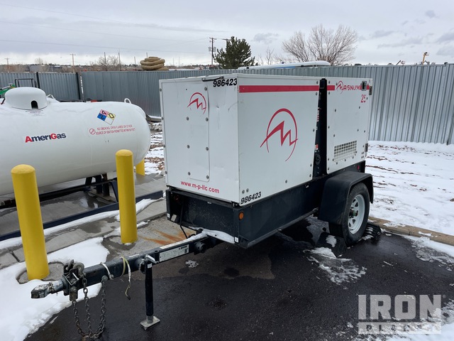2014 Magnum MMG25 25 kW Mobile Generator Set in Centennial, Colorado ...