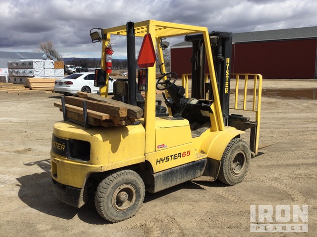 Hyster H65XM 6300 lb Pneumatic Tire Forklift in Mountain Home, Idaho ...