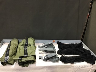 Surplus (28) Main Pack Liners, (10) Individual Holsters, (90) Mesh Bags ...