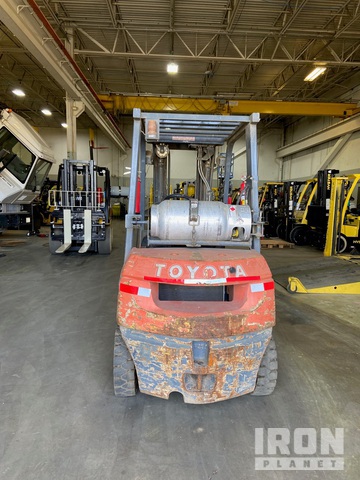 2006 Toyota 7FGU25 4850 lb Pneumatic Tire Forklift in Greenville, South ...