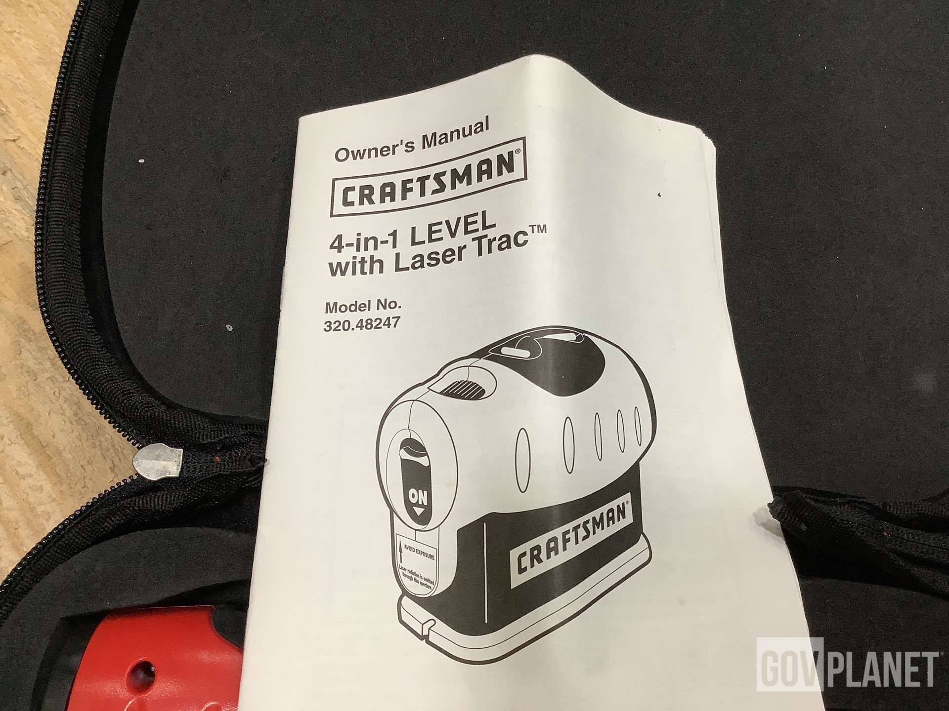 Craftsman Laser Trac Level Manual