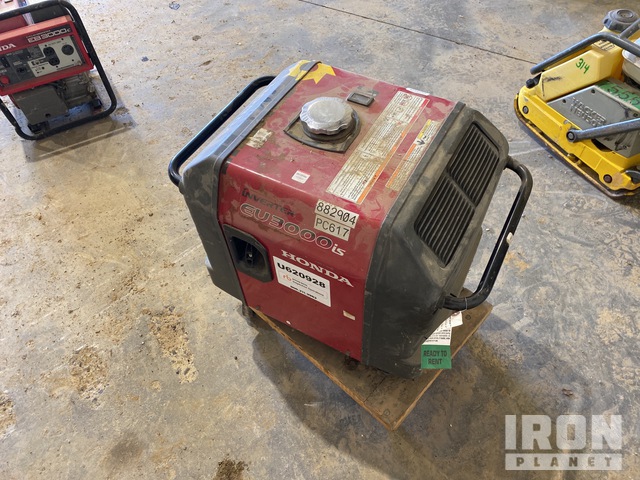 2016 Honda EU3000IS1A 3.0 kVA Portable Generator Set (Inoperable) in ...