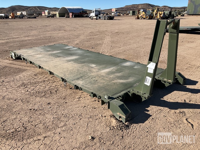 Surplus Summa Technology MK1077 Palletized Loading Flatrack in Yermo ...
