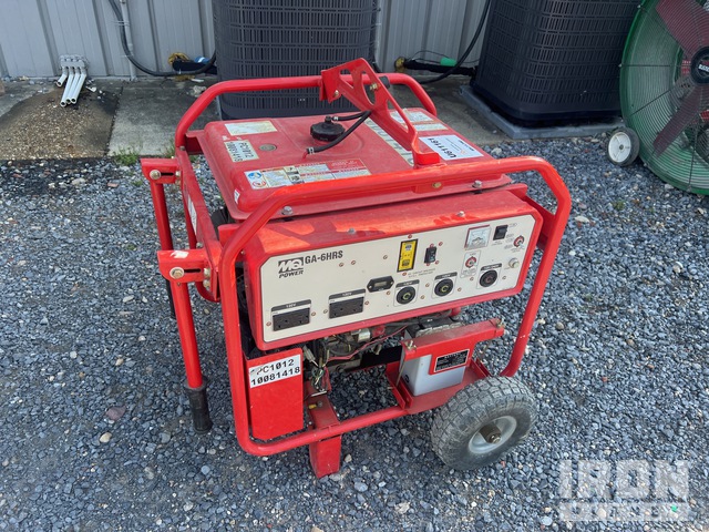 2018 Multiquip GA-6HRS 6 kW Mobile Portable Generator Set in White ...