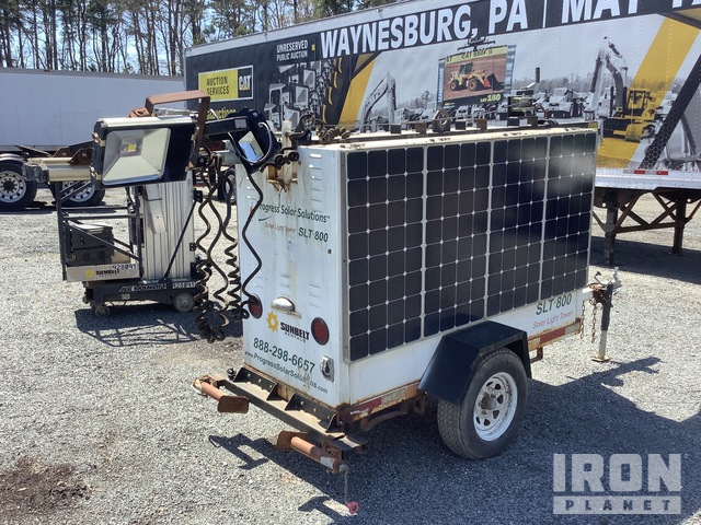 2011 Progress Solar Solutions SLT-800 Solar Light Tower in North East ...