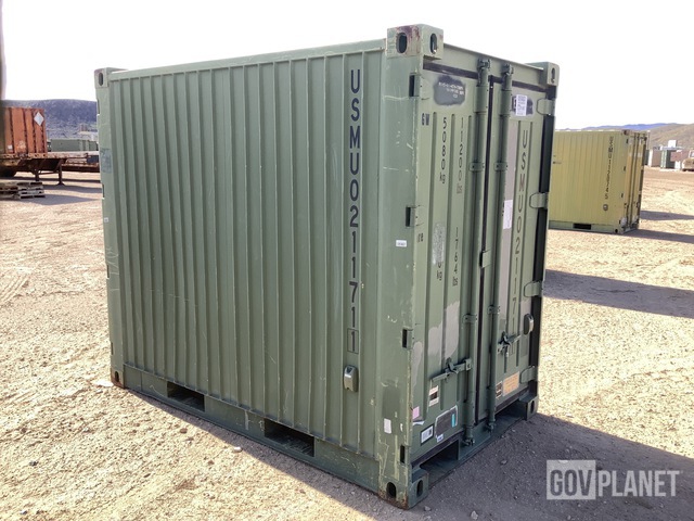 Surplus Charleston Marine CMCI 115A Quadcon Storage Container in Yermo ...