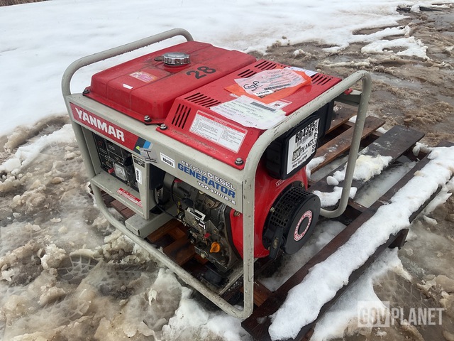 Surplus Yanmar YDG 3700E-E Air-Cooled Diesel Generator Set in South ...