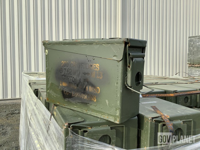 Surplus (1,411) M19A1 Ammo Cans - For 7.62mm in Butner, North Carolina ...