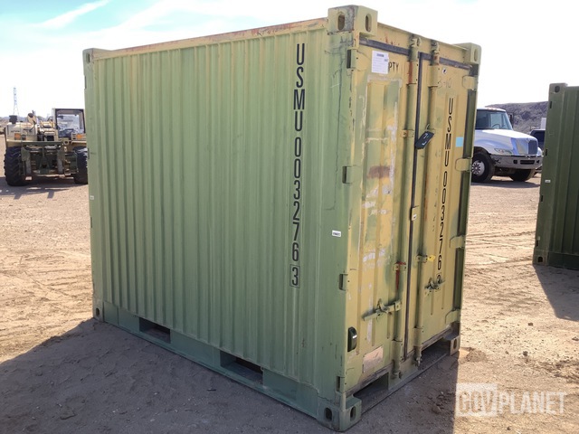 Surplus Charleston Marine CMCI 115A Quadcon Storage Container in Yermo ...