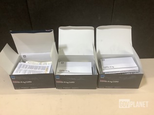 Surplus (54) Boxes of Abbott BinaxNOW Covid-19 Ag Card Rapid Test Kits ...