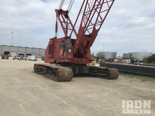 1974 Manitowoc 4000 150 ton Lattice-Boom Crawler Crane in Channelview ...