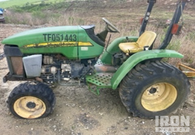 2005 John Deere 3203 Utility Tractor in Bishopville, South Carolina ...