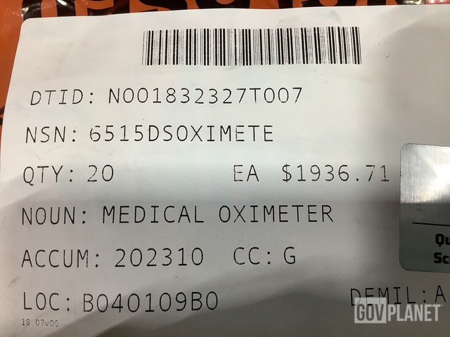 Surplus (20) CareFusion Alaris 8210 SpO2 Modules in Chambersburg ...