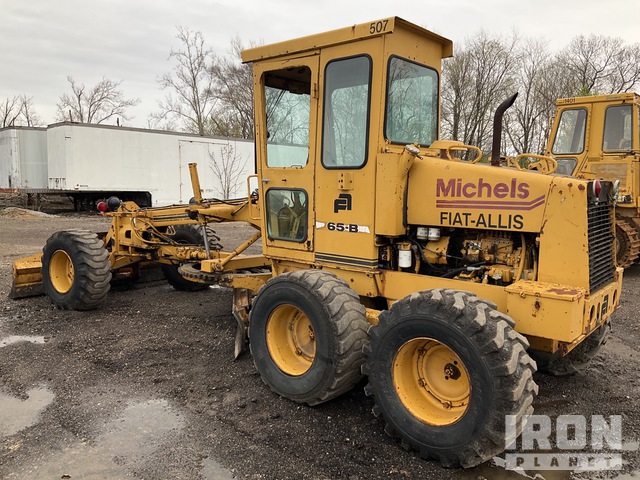 1986 Fiat-Allis 65B Motor Grader in Hebron, Kentucky, United States ...